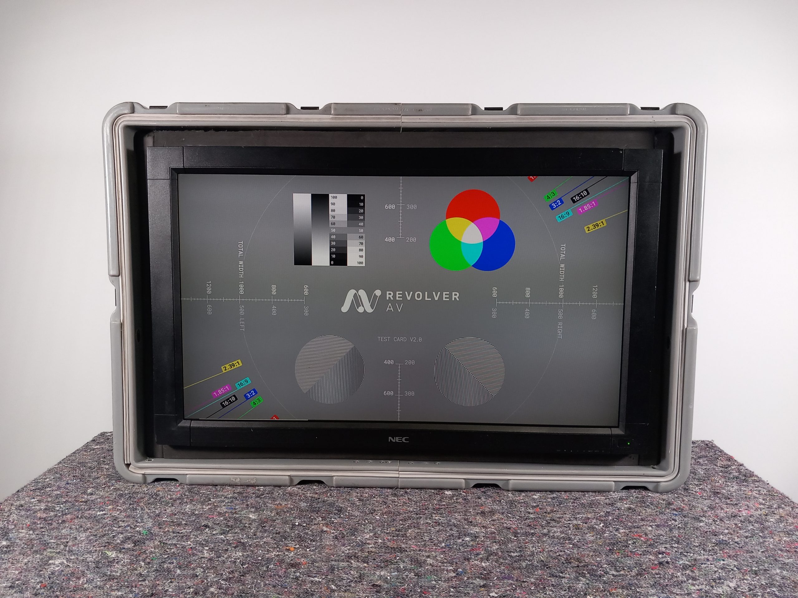 32" NEC 16:9 Hardcase Monitor - Revolver AV