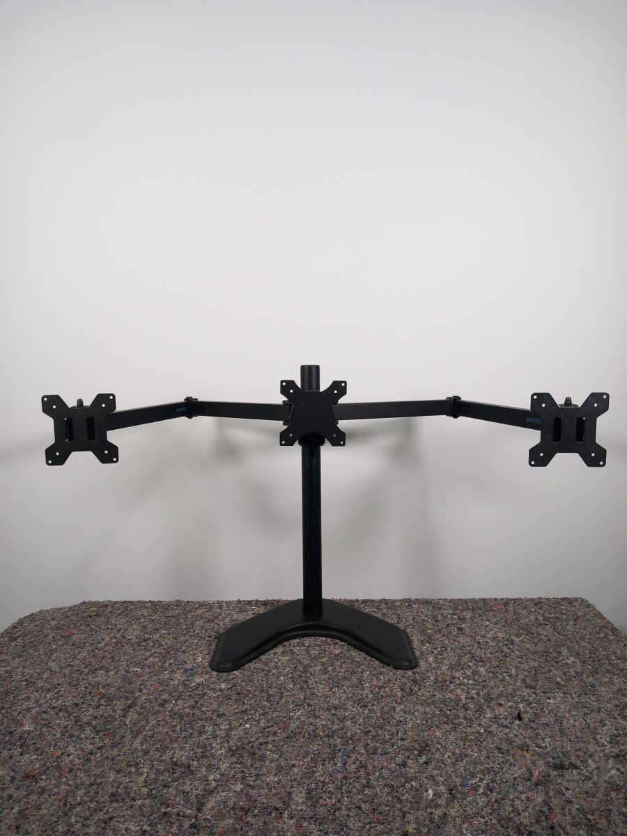 Freestanding Triple Monitor Mount - Revolver AV