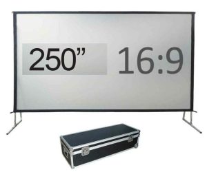 Projector Screen 250 inch Fastfold - Revolver AV