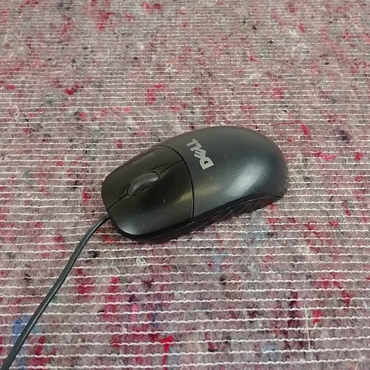 Dell dark grey USB mouse - Revolver AV